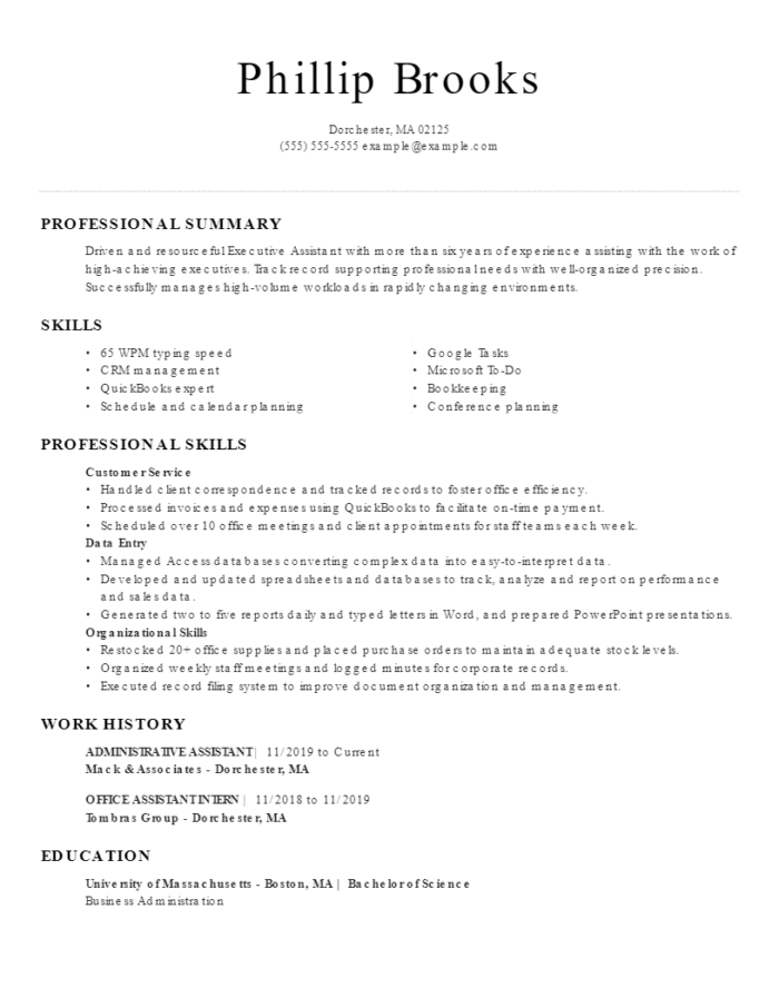 10 Free Microsoft Word Resume Templates