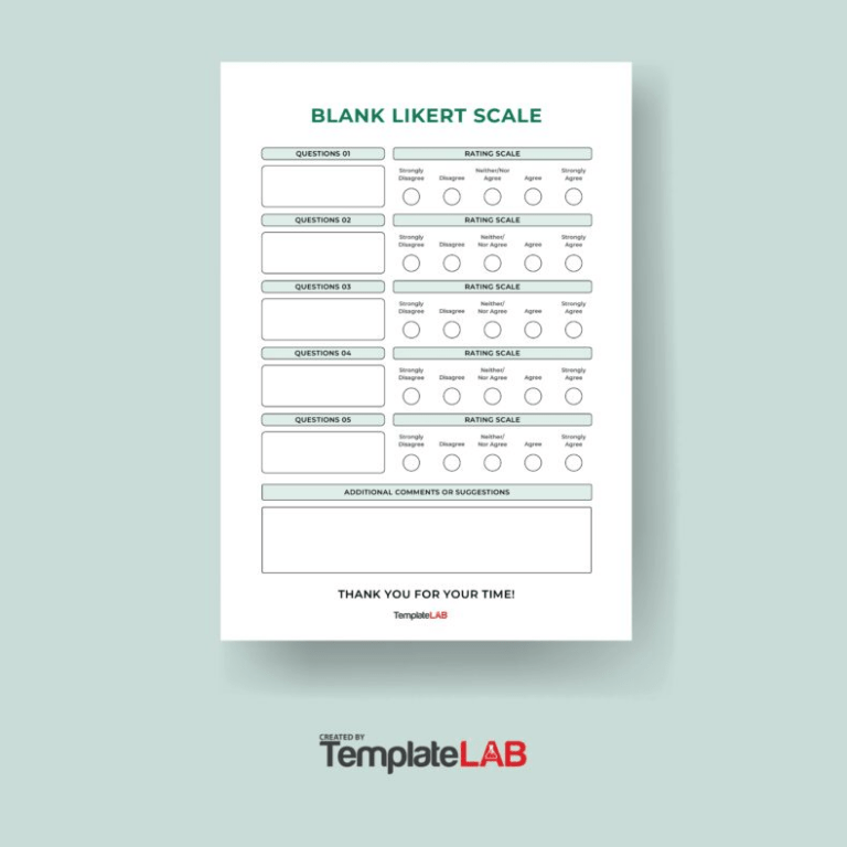 11 Free Likert Scale Templates in Word & ClickUp
