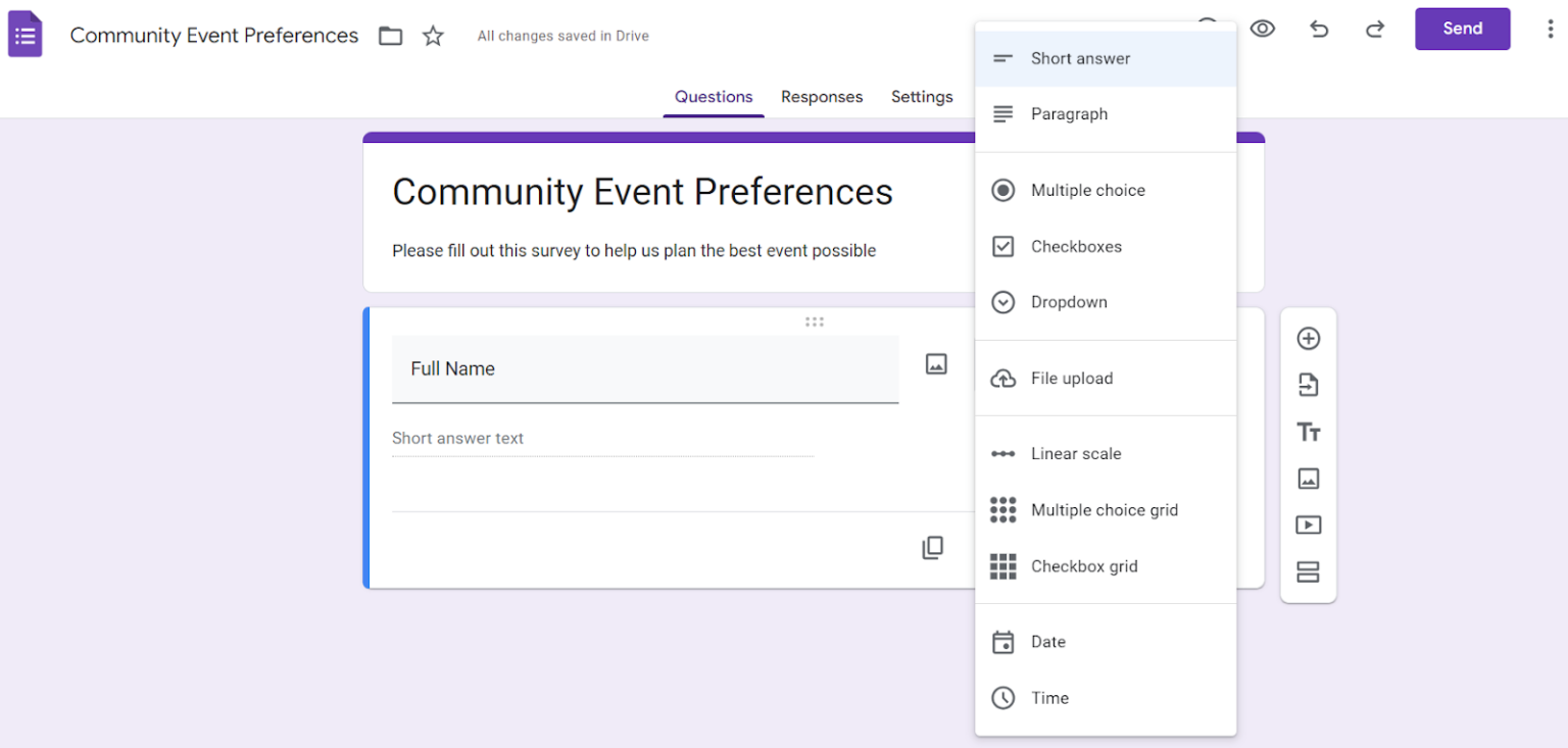 How to Create a Google Forms Survey | ClickUp
