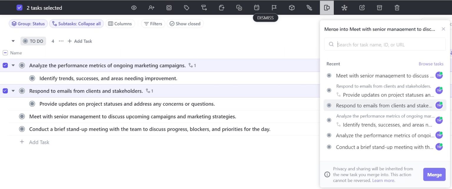 How to Avoid Duplicating Work Efforts | ClickUp
