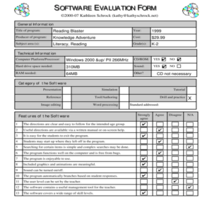 Free Software Evaluation Templates | ClickUp