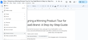 How to Track Changes in Google Docs | ClickUp