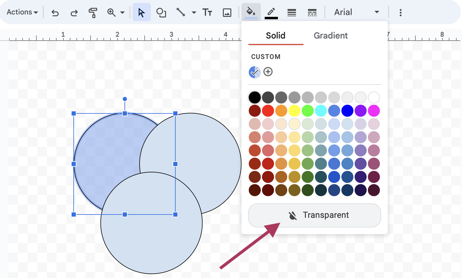 How to Create a Venn Diagram in Google Docs | ClickUp