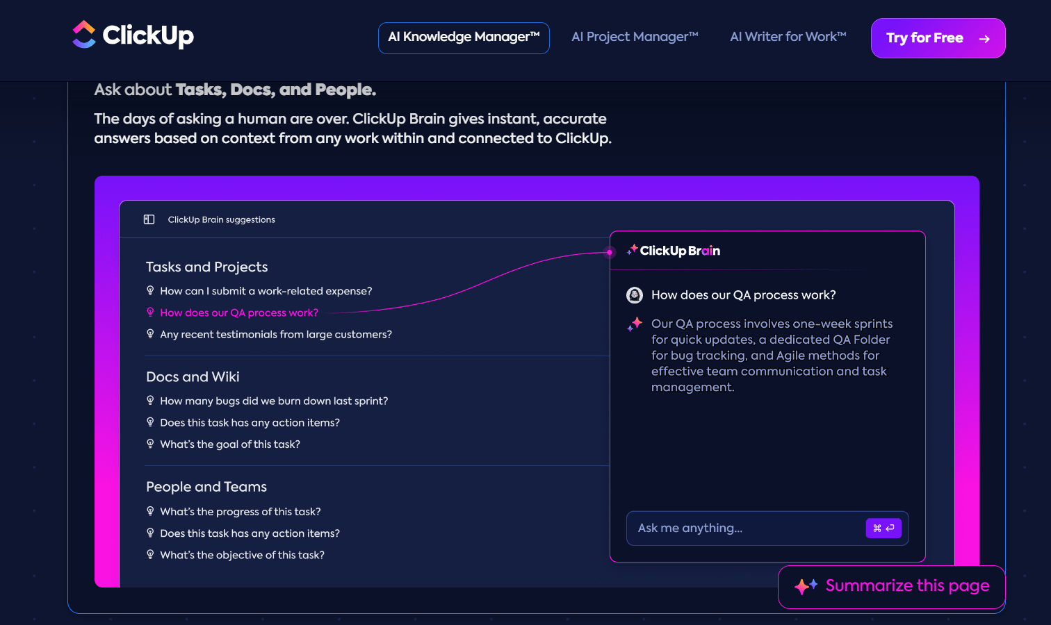 ChatGPT Cheat Sheet (With Prompt Examples) | ClickUp