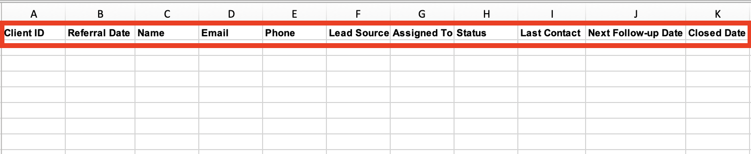 How to Create a CRM Spreadsheet to Streamline Customer Data