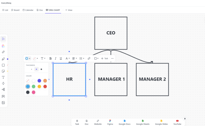 Free Org Chart Templates in Google Docs | ClickUp
