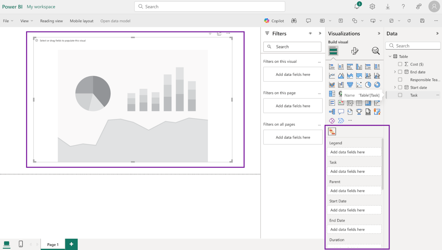 How To Make A Gantt Chart In Power Bi Clickup