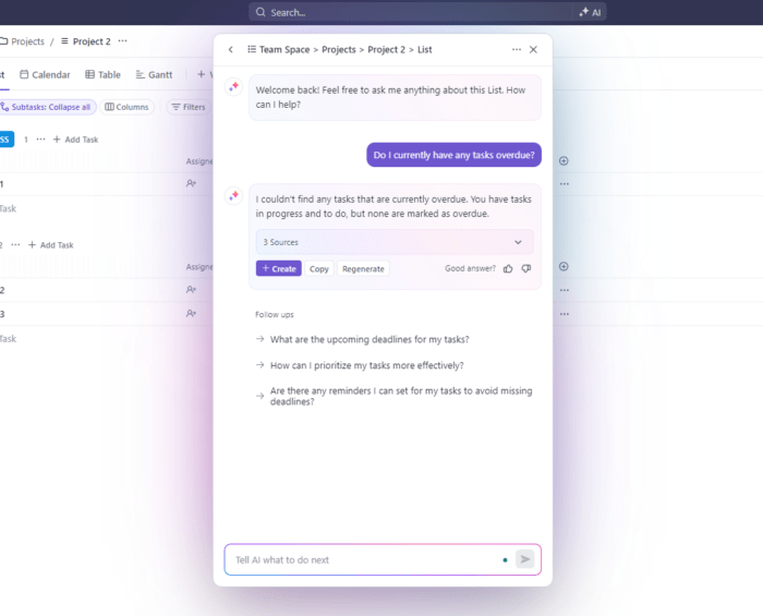 Claude AI Review (Features, Pricing, & User Reviews) | ClickUp