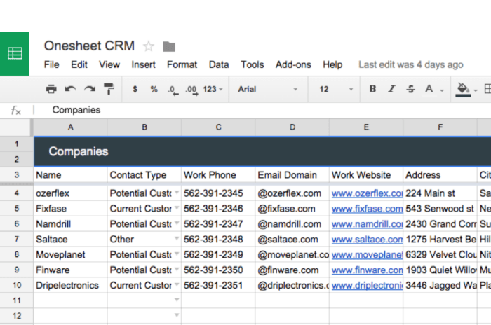 How to Create a CRM Spreadsheet to Streamline Customer Data