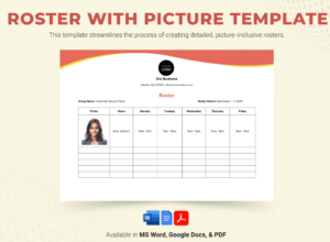 13 Free Roster Templates for Easy Scheduling | ClickUp