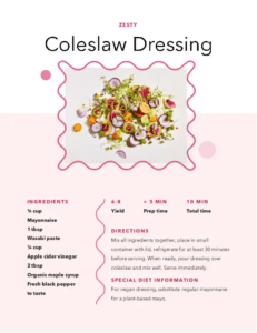 Free Recipe Templates for Microsoft Word | ClickUp