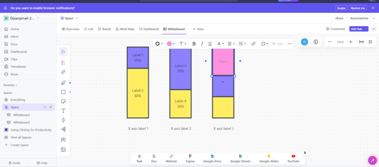 How to Create Stacked Bar Chart in Excel | ClickUp