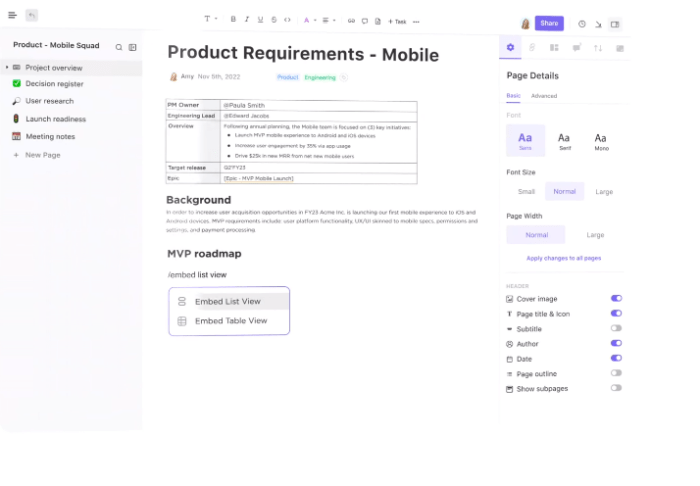 How to Create a Product Development Checklist | ClickUp