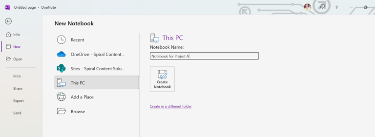 How to Organize OneNote for Project Management at Work