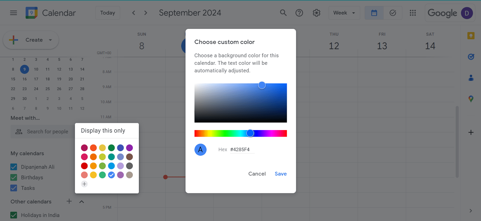 How to Customize Your Google Calendar | ClickUp