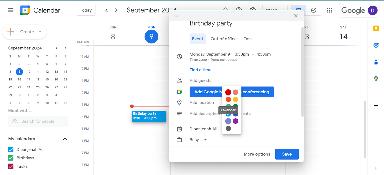 How to Customize Your Google Calendar | ClickUp