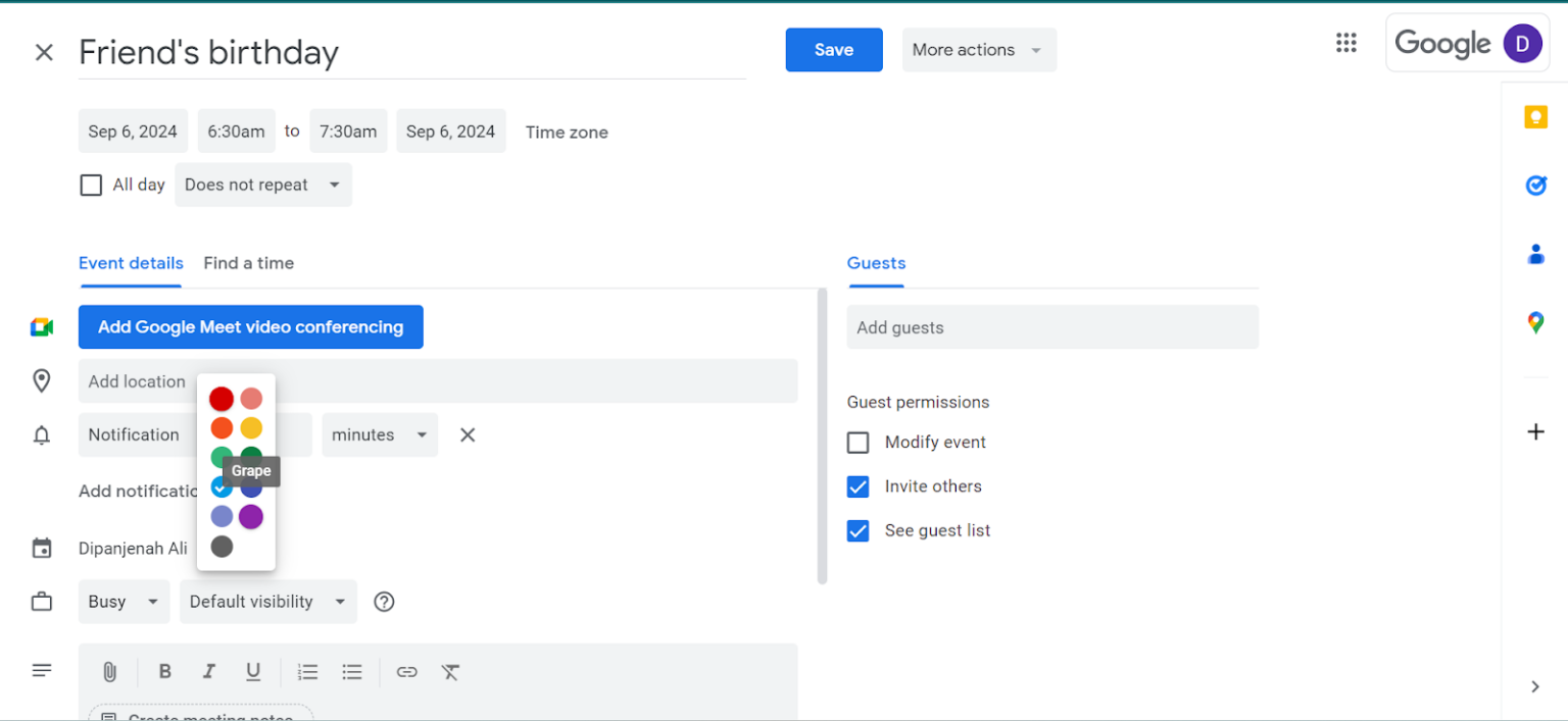 How to Customize Your Google Calendar | ClickUp