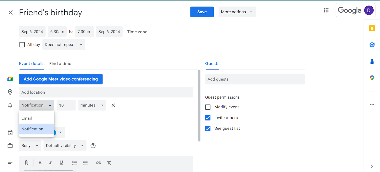 How to Customize Your Google Calendar | ClickUp