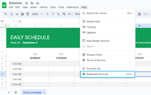 Top 50 Google Sheets Keyboard Shortcuts | ClickUp