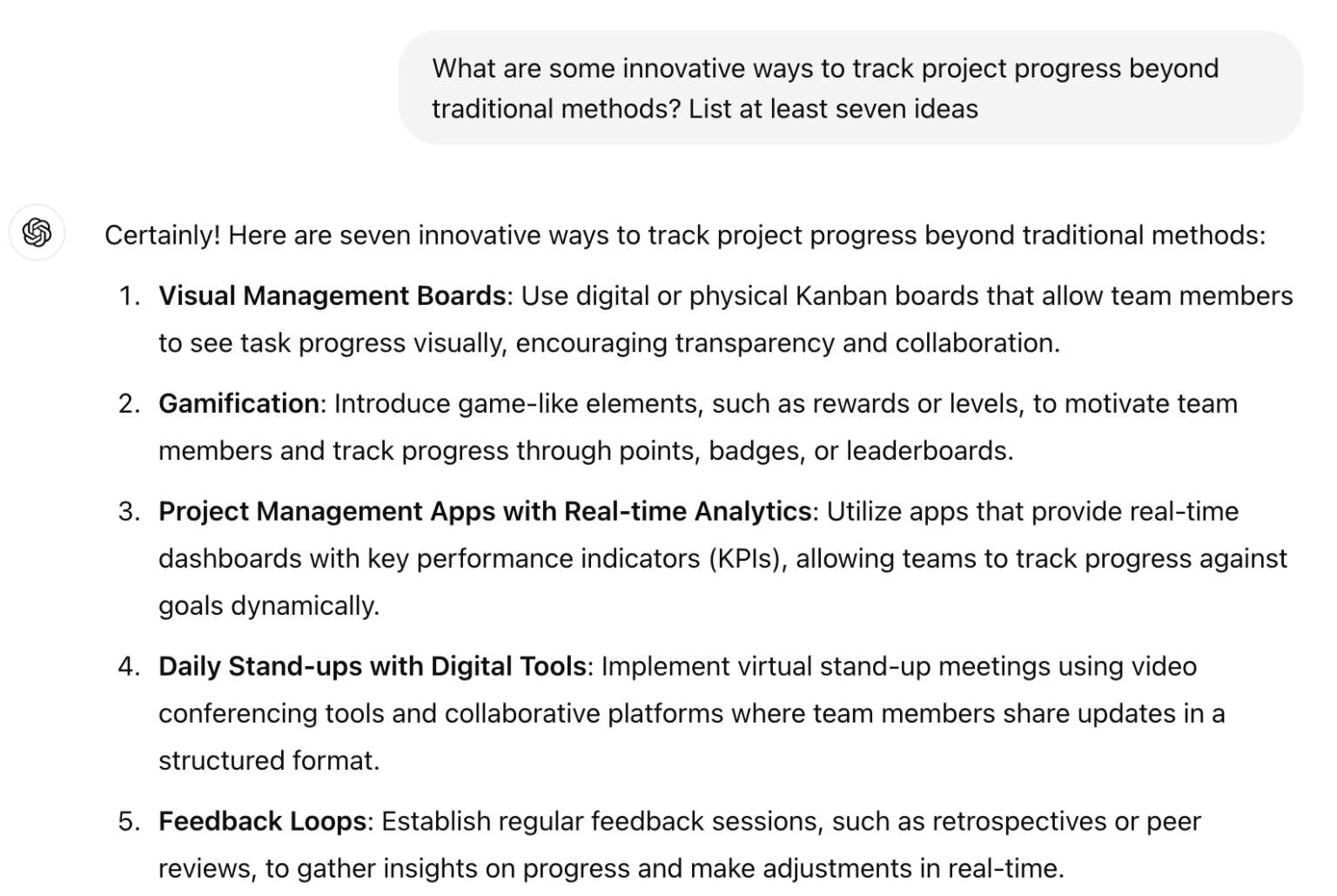 50 Best ChatGPT Prompts for Project Management | ClickUp