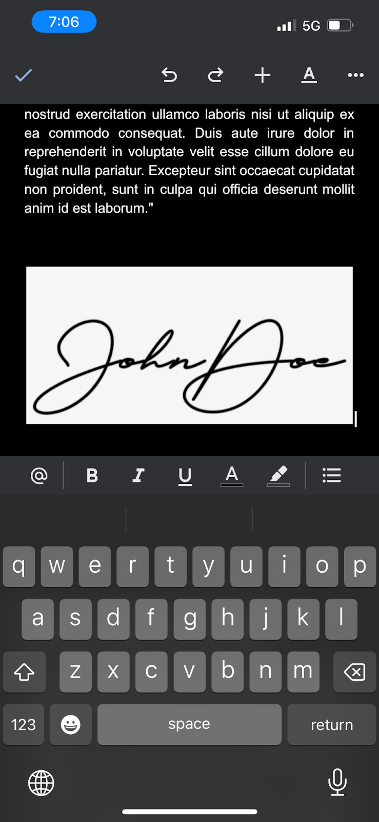 How to Add a Signature in Google Docs | ClickUp