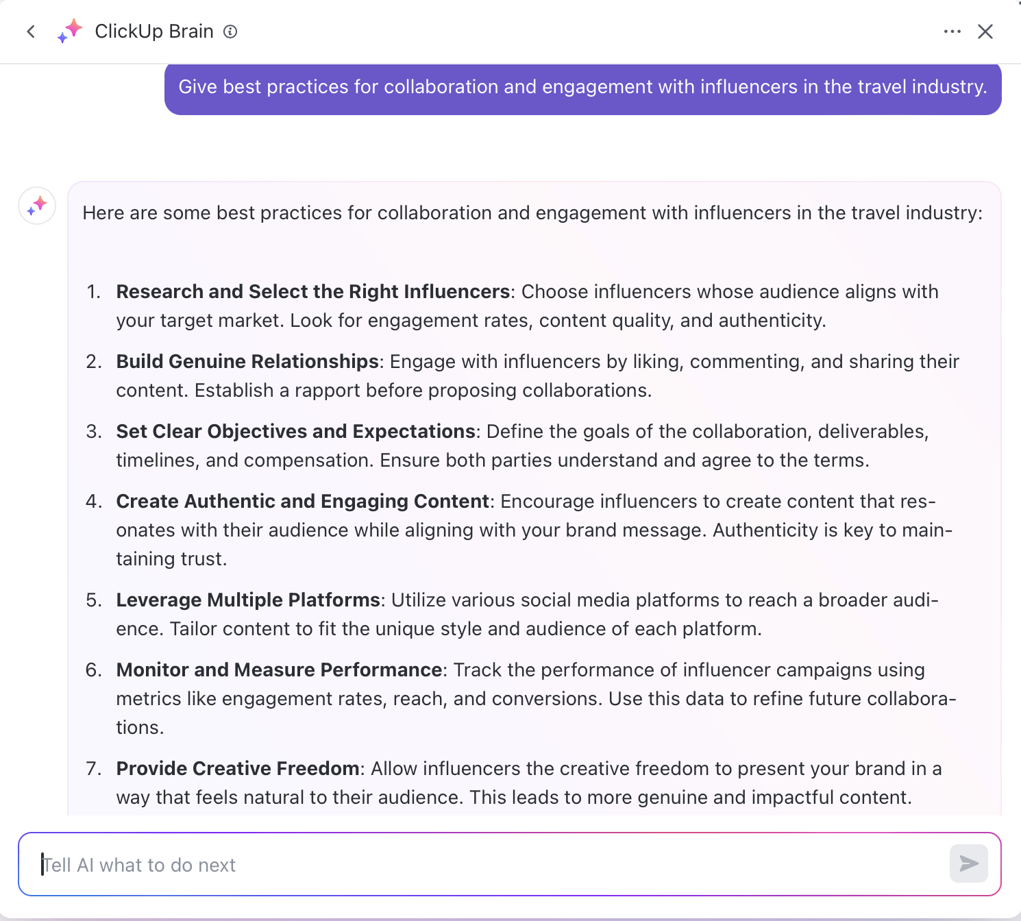 How to Collaborate with Influencers for Brand Growth | ClickUp