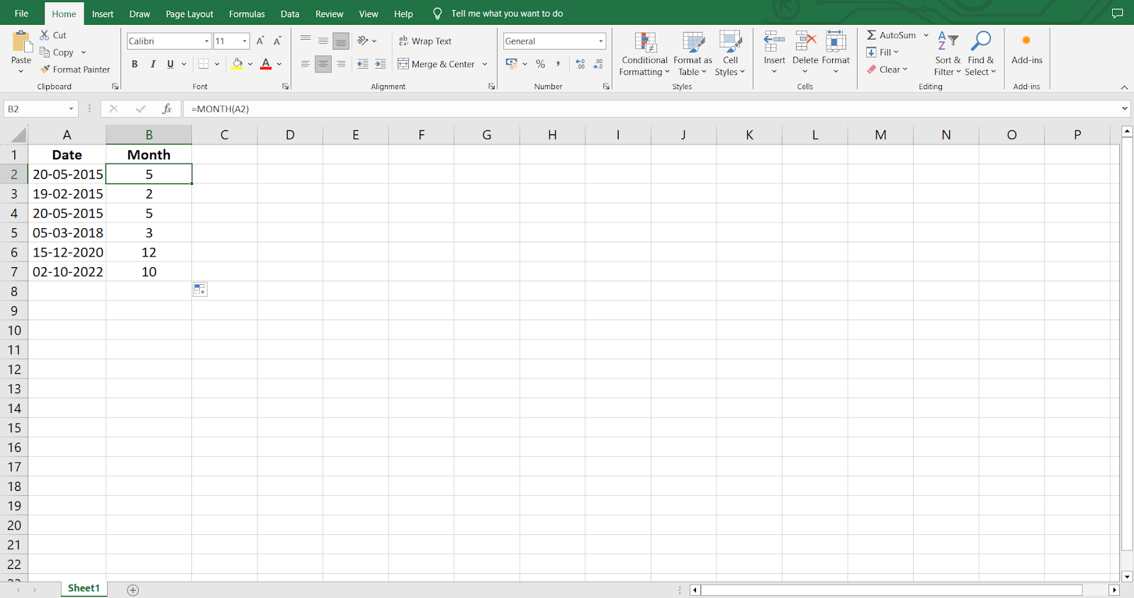 How to Use Excel Date Functions with Formula (+ Examples)