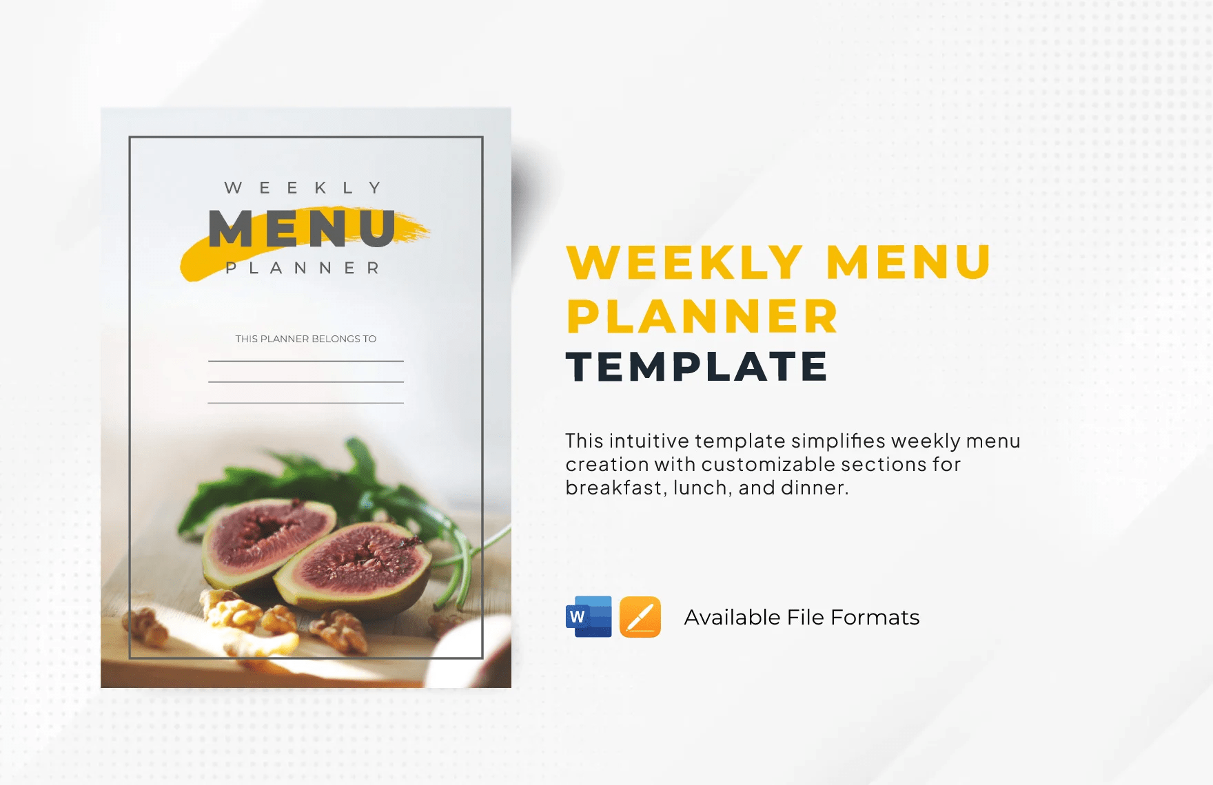 Free Google Docs Menu Templates | ClickUp