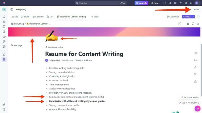 10 Personal Skills for Your Resume (+Examples) | ClickUp