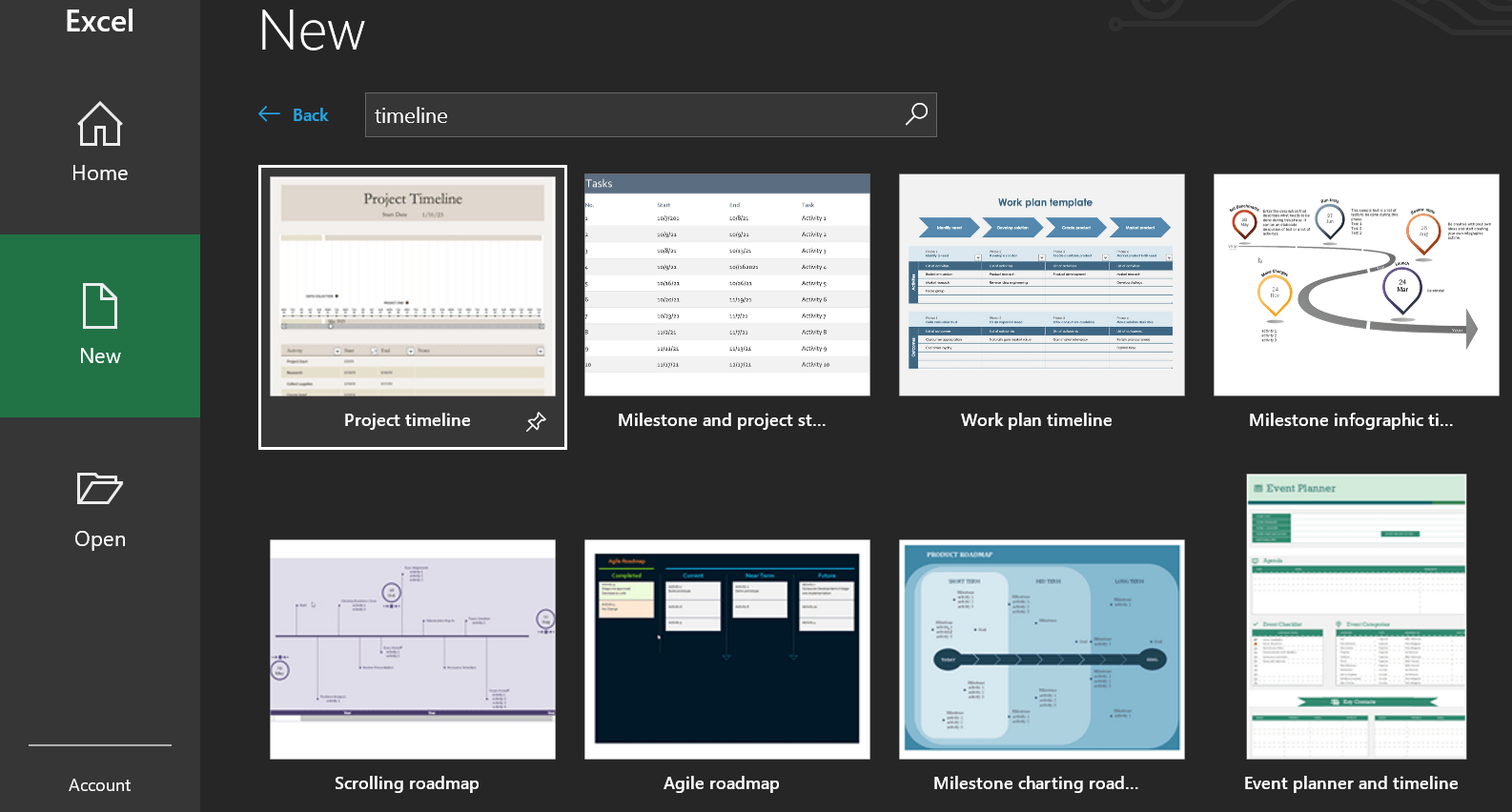 How to Create a Project Timeline in Excel (+Templates)