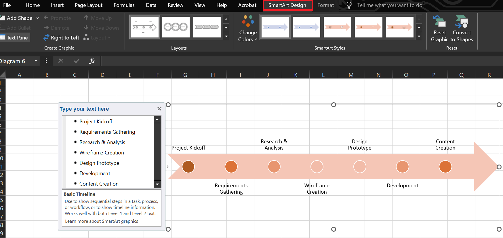 How to Create a Project Timeline in Excel (+Templates)