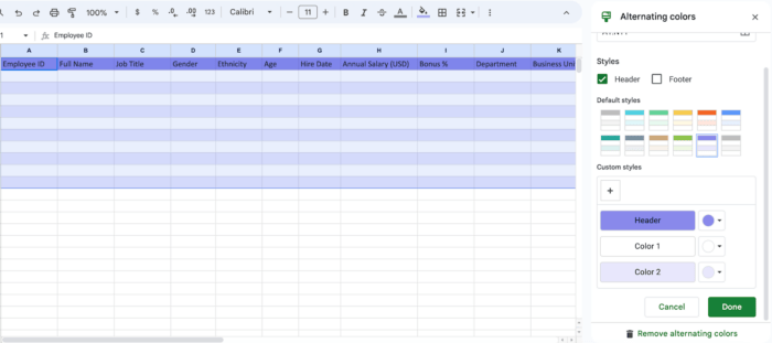 How to Make a Table in Google Sheets | ClickUp