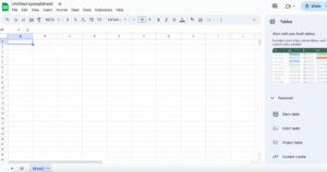 How to Make a Table in Google Sheets | ClickUp