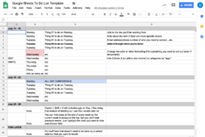 Free Daily Task Tracker Google Sheets Templates | ClickUp