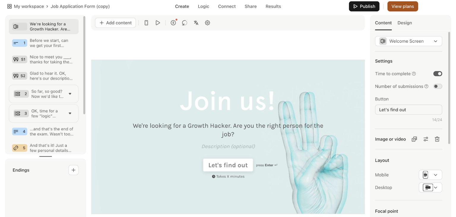 Best Free Typeform Templates and Examples | ClickUp