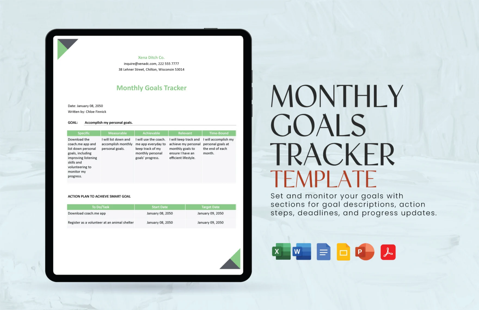 14 Free Google Sheets Goal Tracker Templates for 2025 | ClickUp