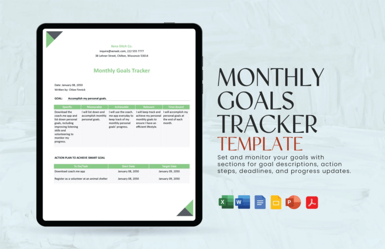 14 Free Google Sheets Goal Tracker Templates for 2025 | ClickUp