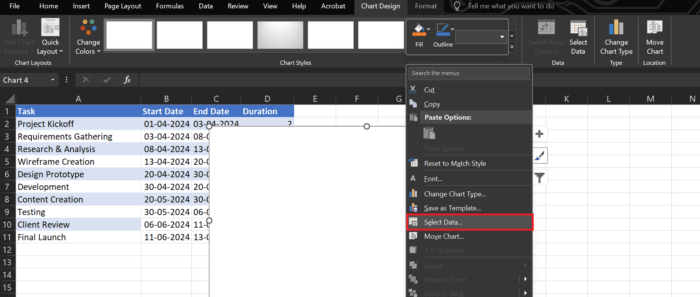 How to Create a Project Timeline in Excel (+Templates)