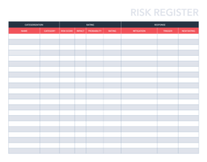 Free Risk Assessment Templates for Excel