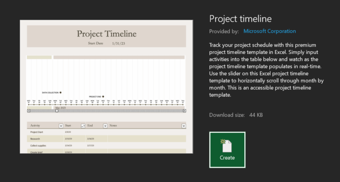 How to Create a Project Timeline in Excel (+Templates)