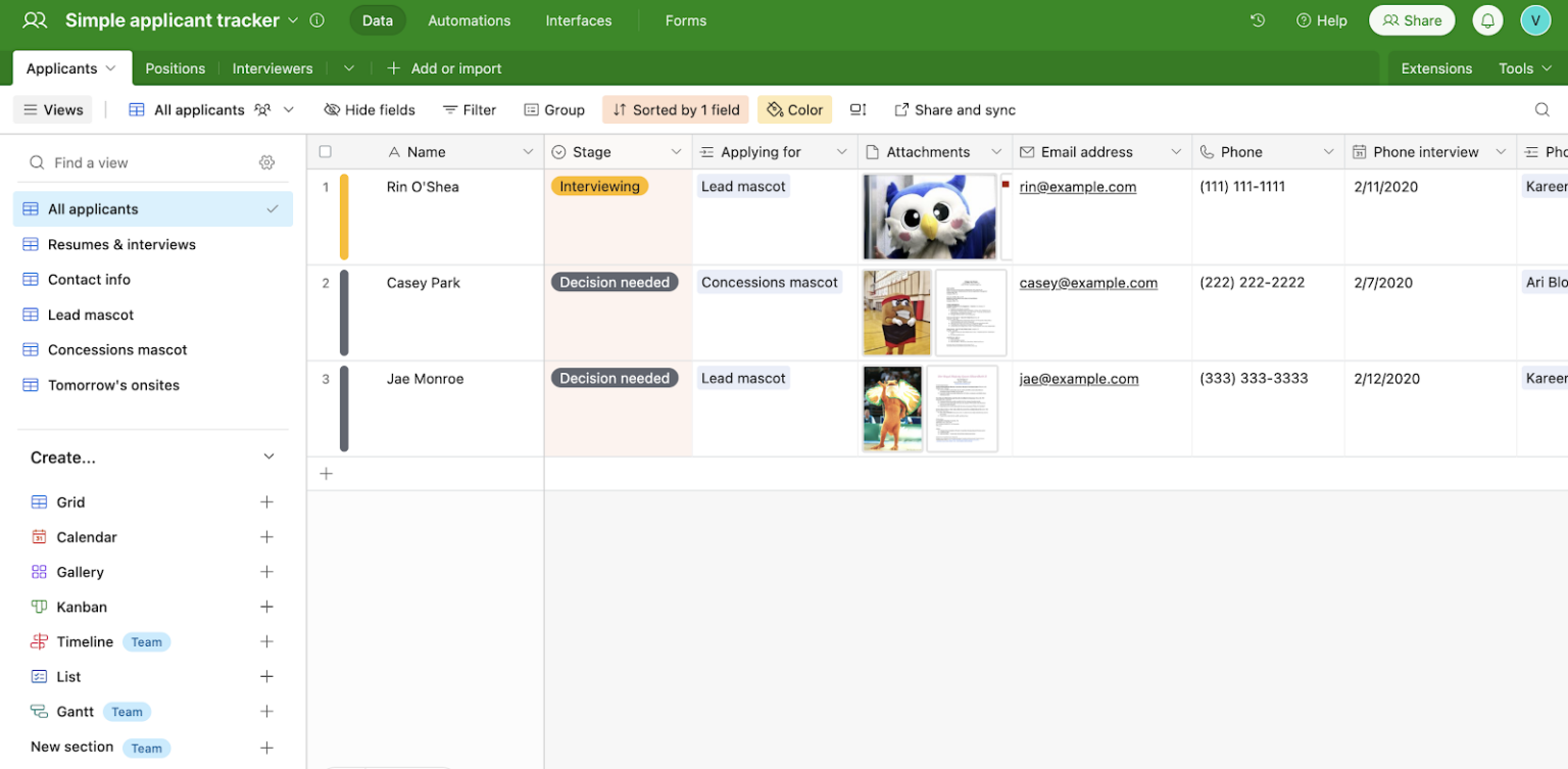Free Airtable Templates for Project Management | ClickUp