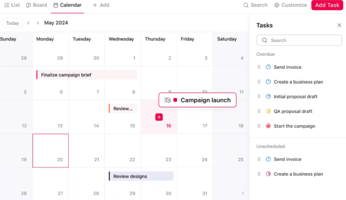 How to Add Tasks to Google Calendar in Easy Steps | ClickUp