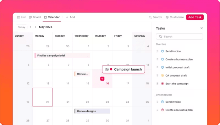 How to Create a Calendar in Notion | ClickUp