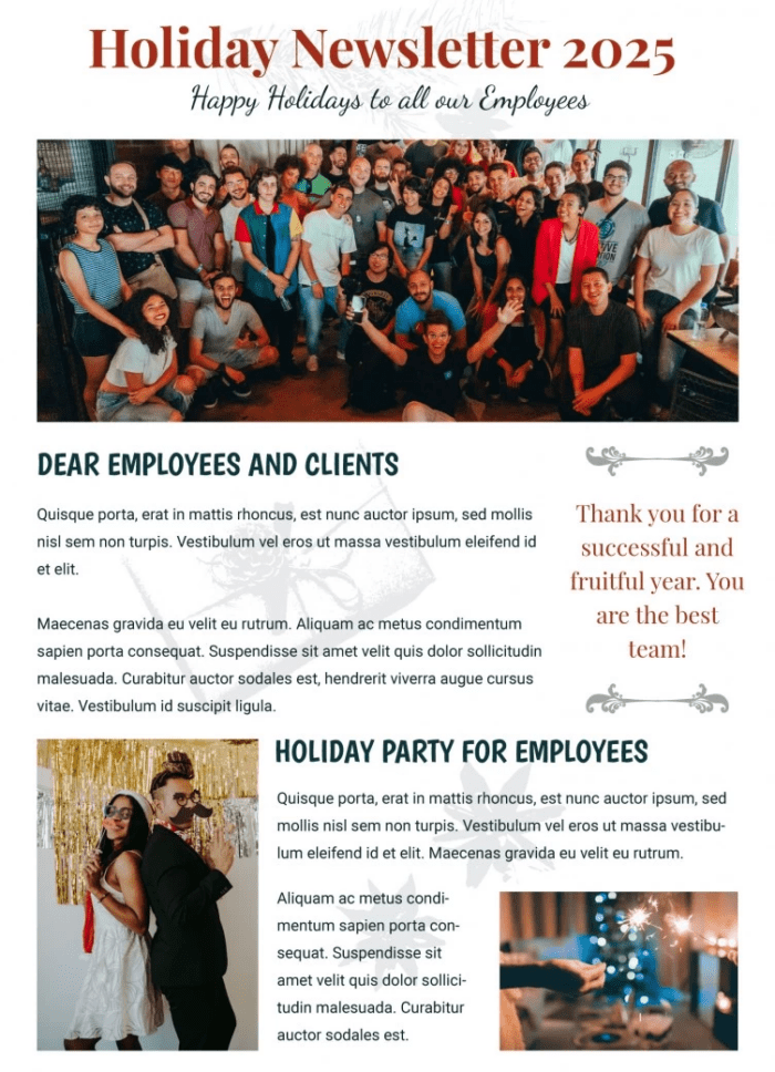 Free Google Docs Newsletter Templates | ClickUp