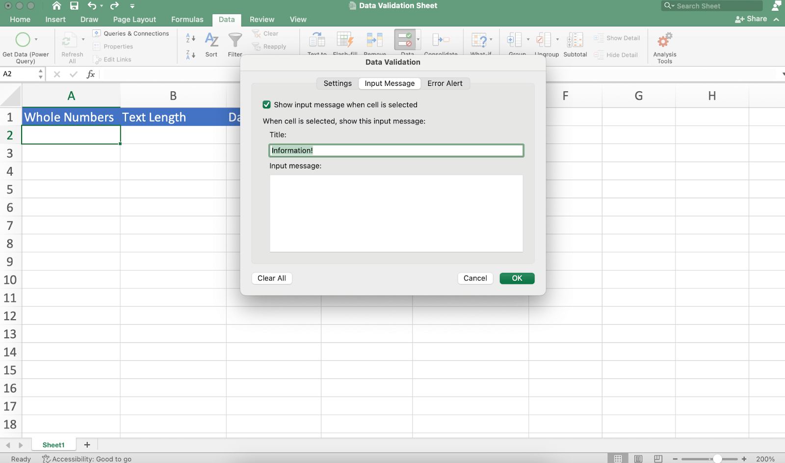 How to Apply Data Validation in Excel | ClickUp