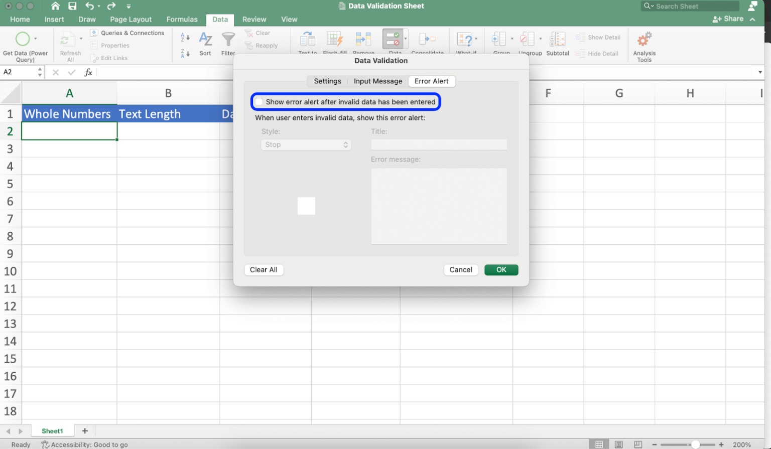 How to Apply Data Validation in Excel | ClickUp