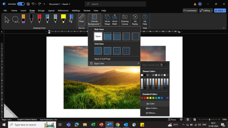 How to Draw in Microsoft Word Document | ClickUp