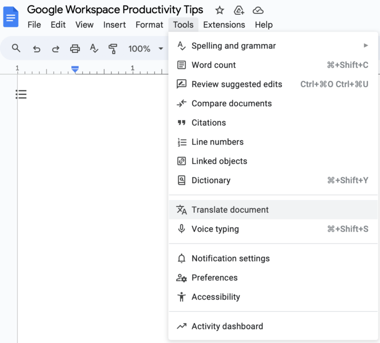 25 Google Workspace Productivity Tips to Improve Productivity
