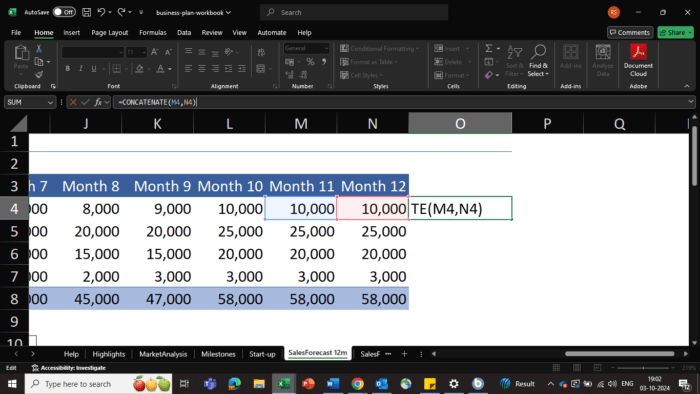 How to Merge Multiple Cells in Excel | ClickUp