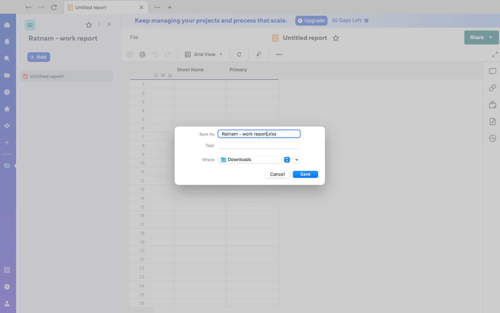 How to Export Data from Smartsheet into Other Apps | ClickUp